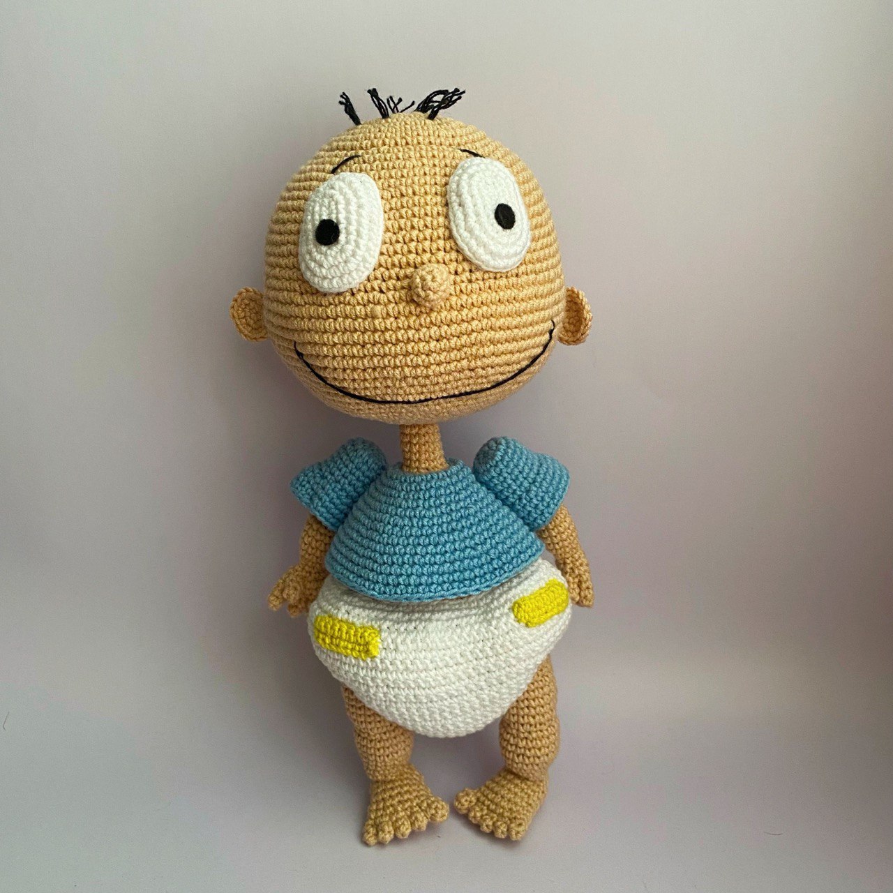 Tommy by Rugrats PDF crochet pattern | Inspire Uplift