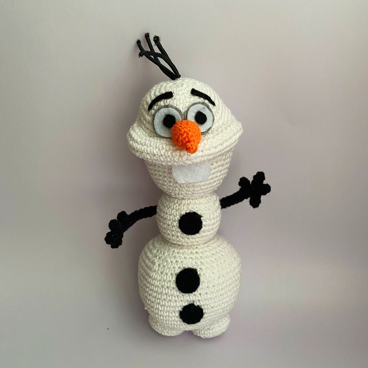Olaf by Frozen PDF crochet pattern amigurumi - Inspire Uplift
