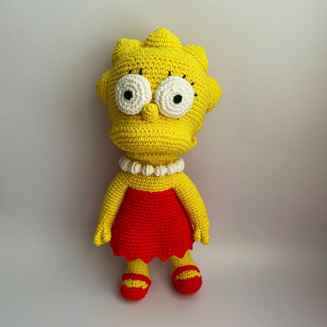 Lisa Simpson PDF crochet pattern | Inspire Uplift