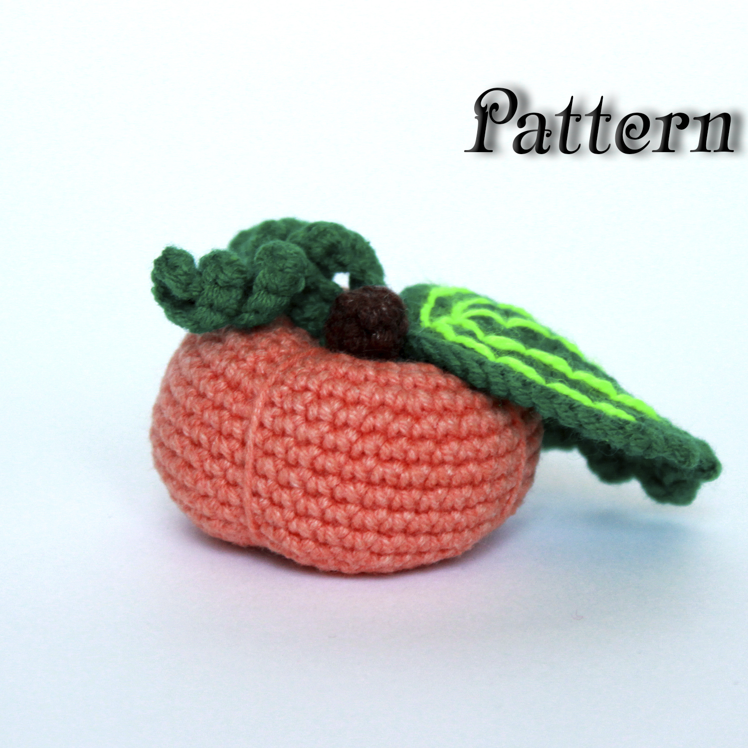 Easy crochet pumpkin pattern toy, pumpkin amigurumi download - Inspire ...