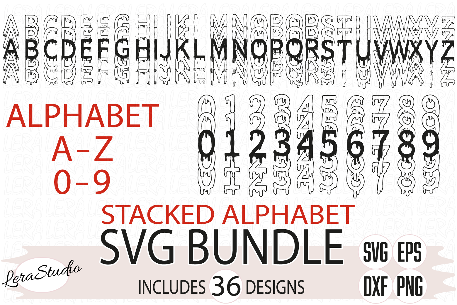 Stacked Alphabet Svg, Blood Svg, Alphabet Svg, Numbers Svg, | Inspire ...