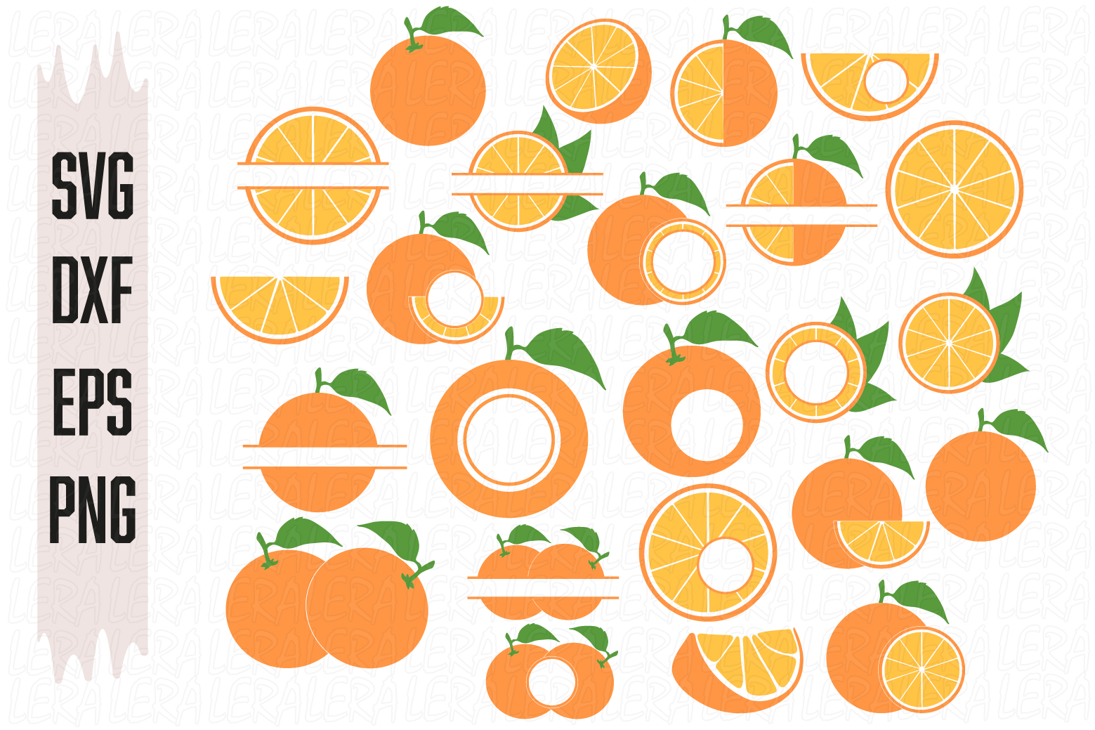 Orange Svg, Fruit Svg, Digital download | Inspire Uplift