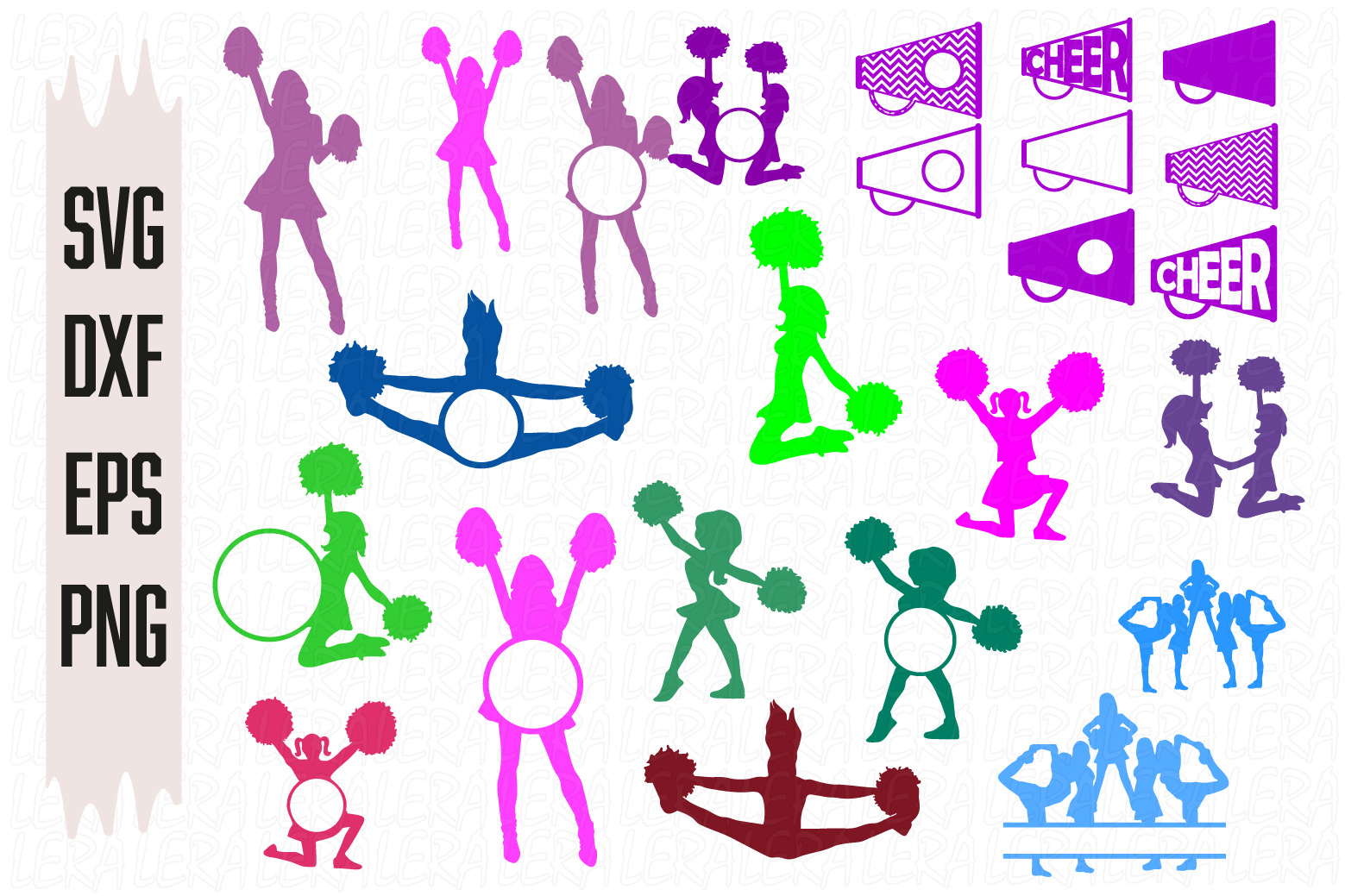 Cheerleader Svg, Cheer Svg, Cheerleading Svg, Digital downlo | Inspire ...