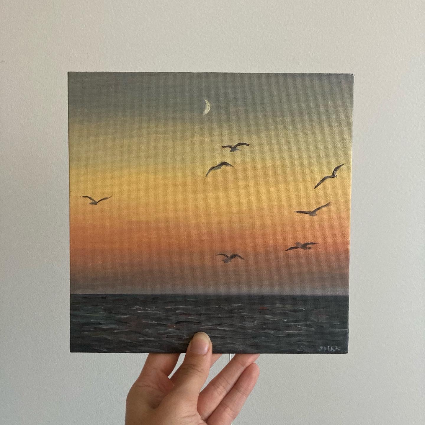 Original Ocean Oil Painting, Painting On Canvas, Seascape Oi | Inspire ...