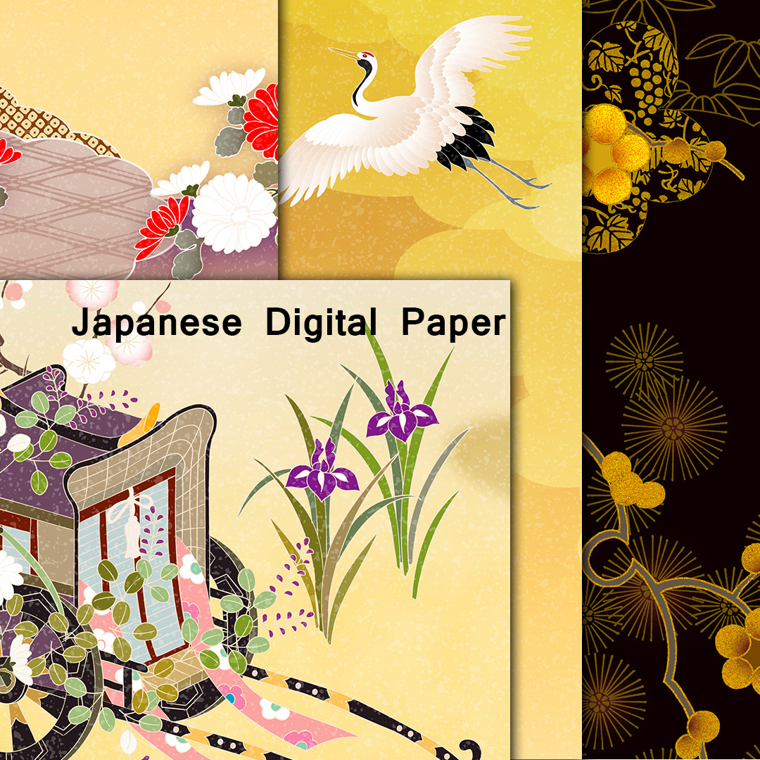 19 Japanese Digital Paper | Inspire Uplift