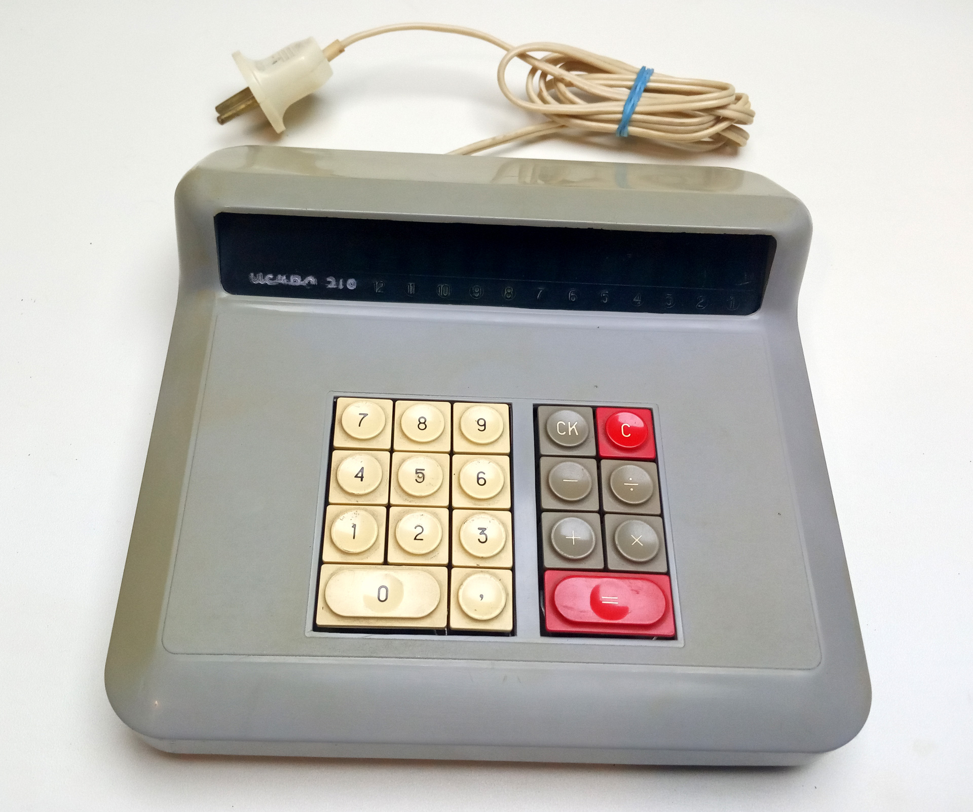 Iskra-210 (Spark) USSR Soviet Russian VFD Desktop Calculator | Inspire ...