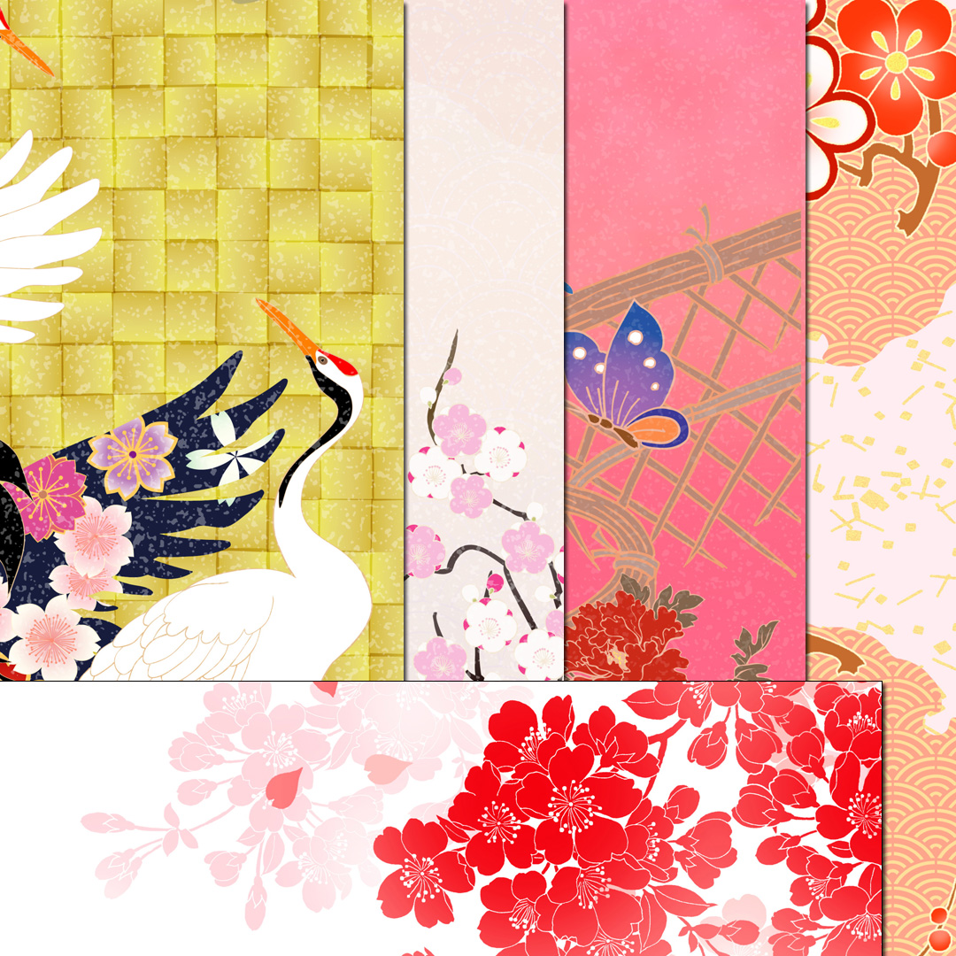 21 Japanese Digital Paper | Inspire Uplift