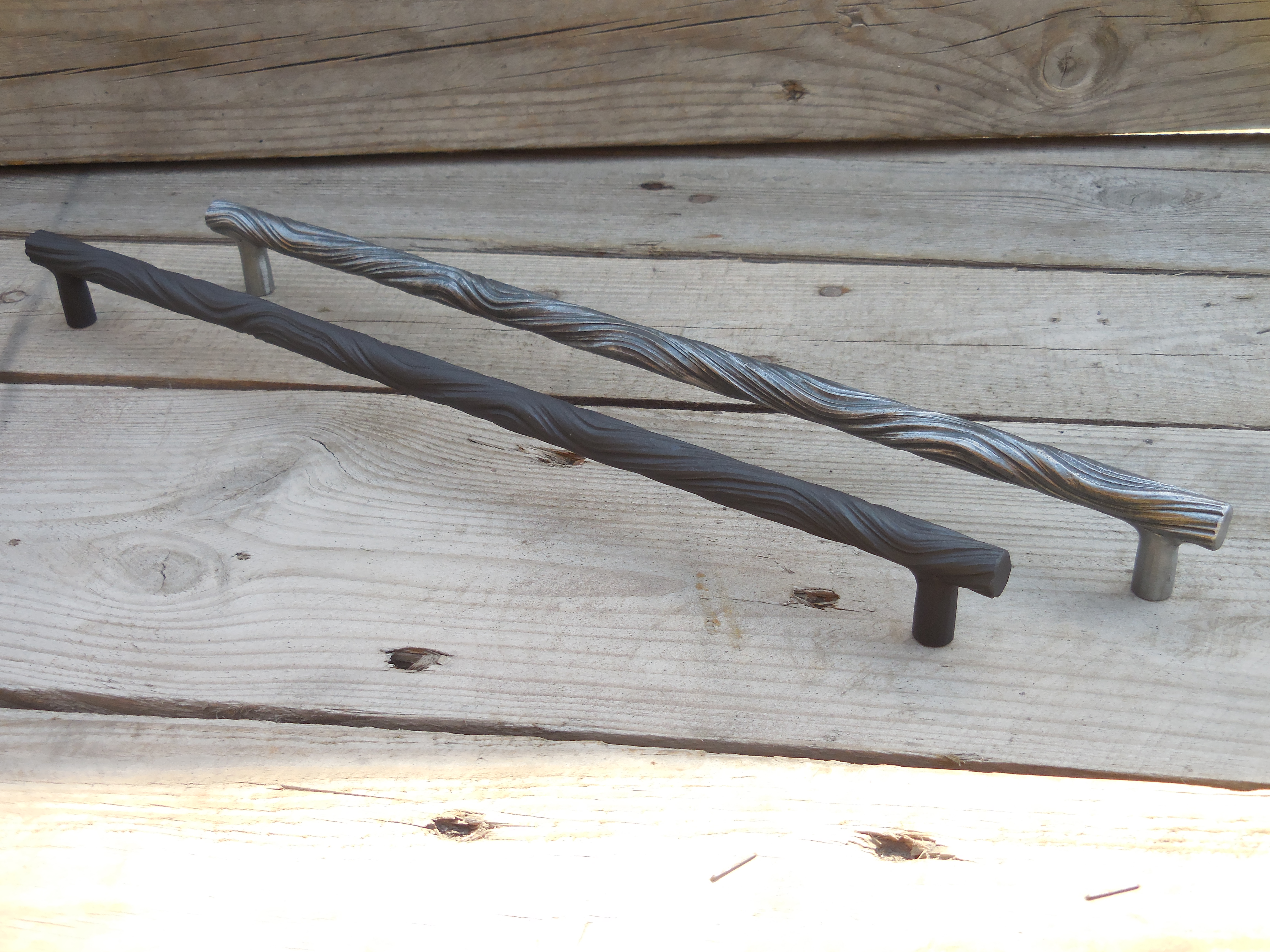 320 mm hand forged drawer pull type 3, 12 5/8'' pull handle, - Inspire ...