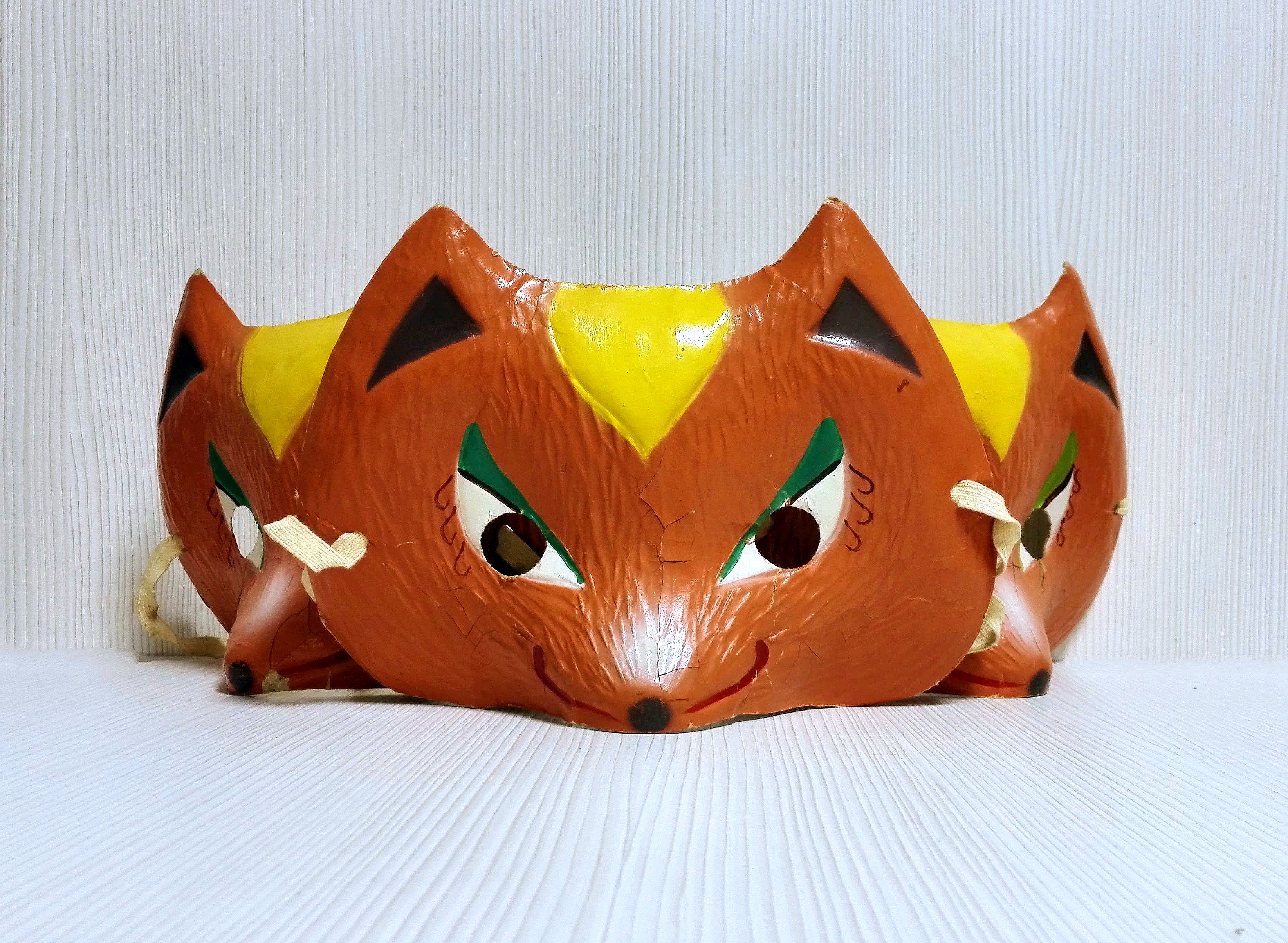 Soviet Xmas Carnival Mask Fox. Old Carnival Masks of papier - Inspire ...
