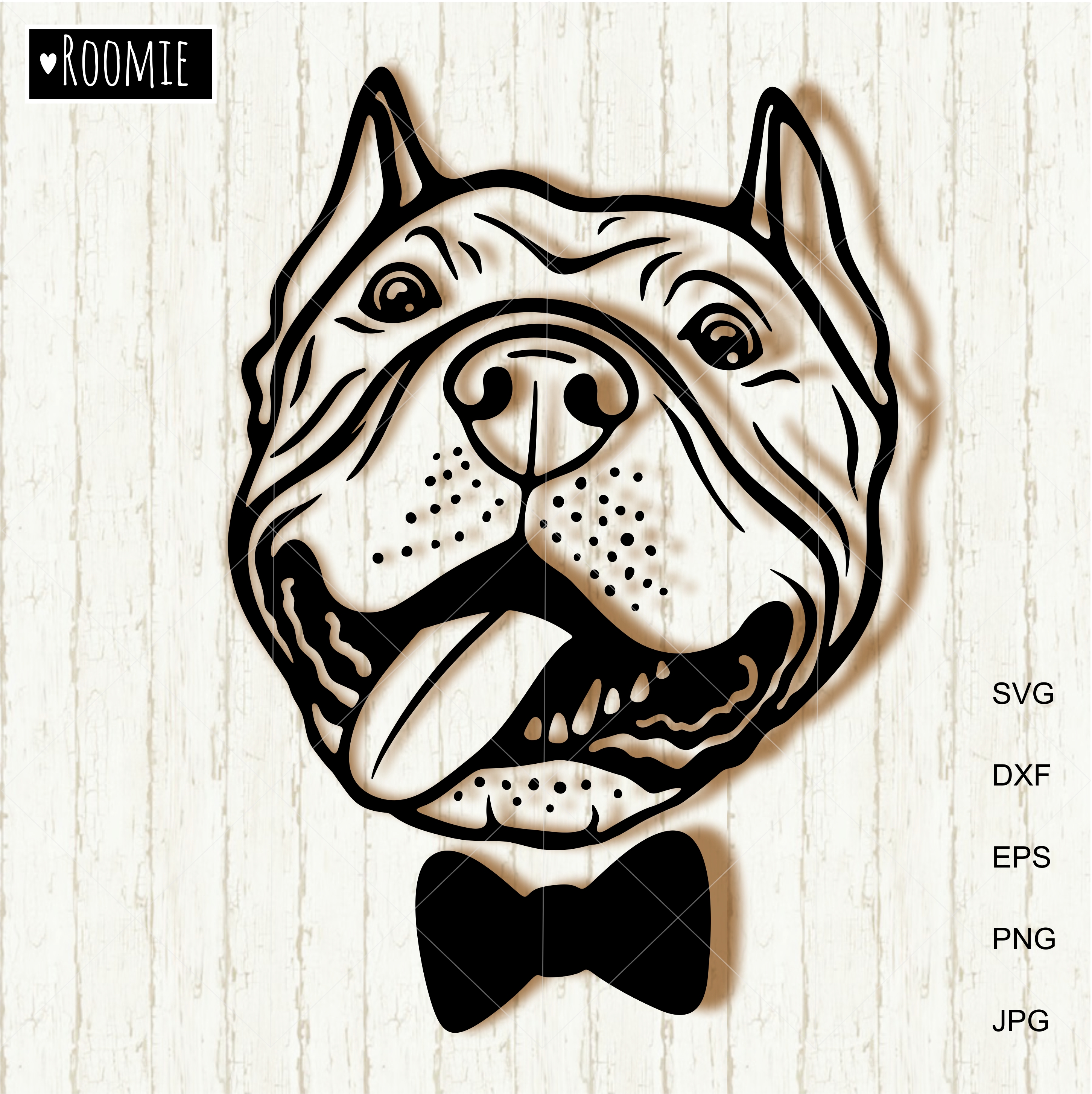 Pitbull With Sunglasses Svg American Pit Bull Terrier With Heart And