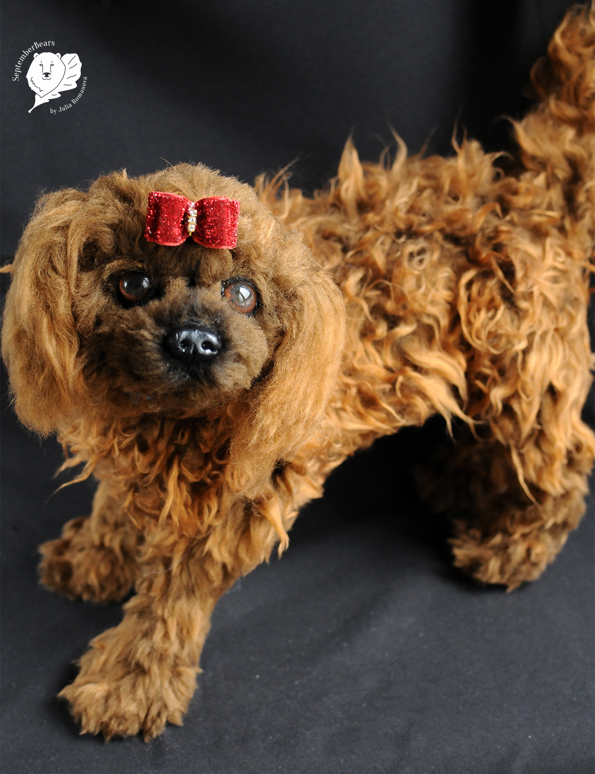 realistic toy dog poodle Chapa | Inspire Uplift