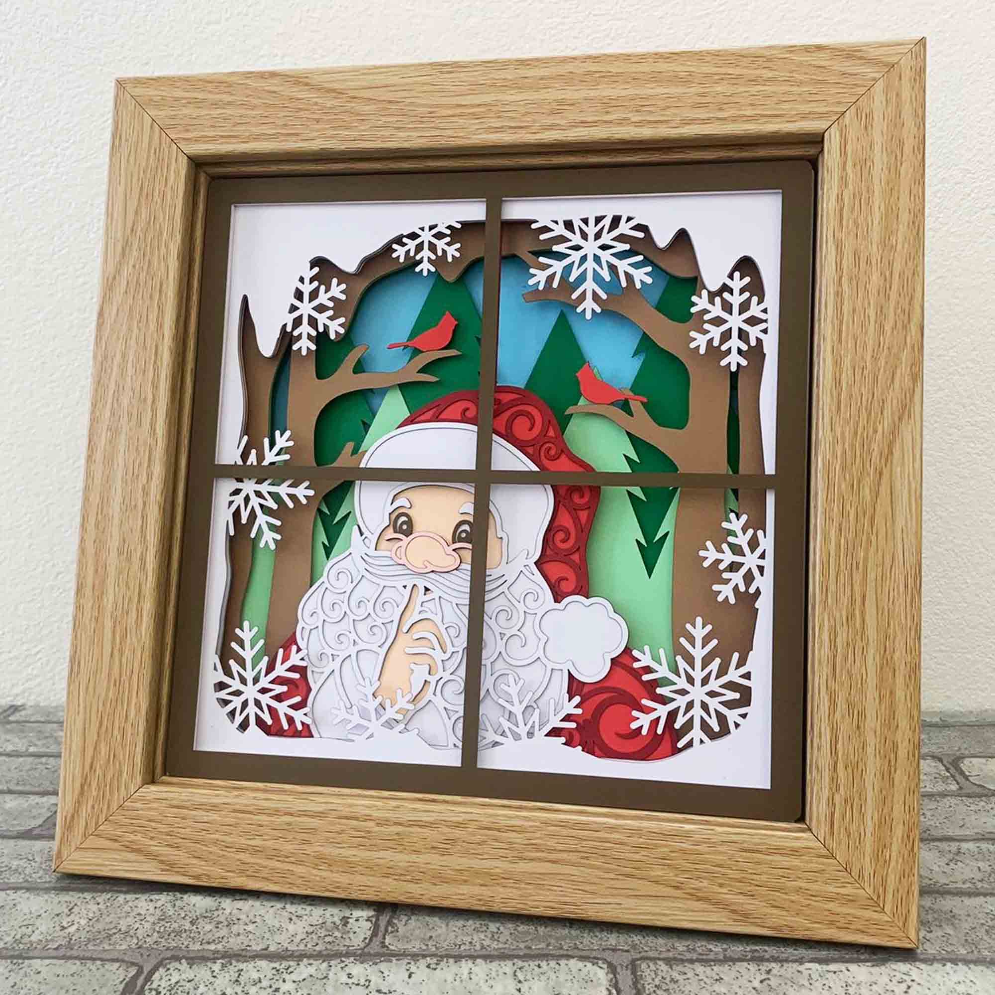3D Red Truck Christmas Shadow Box Svg/ Farm Fresh Christmas Tree Svg ...