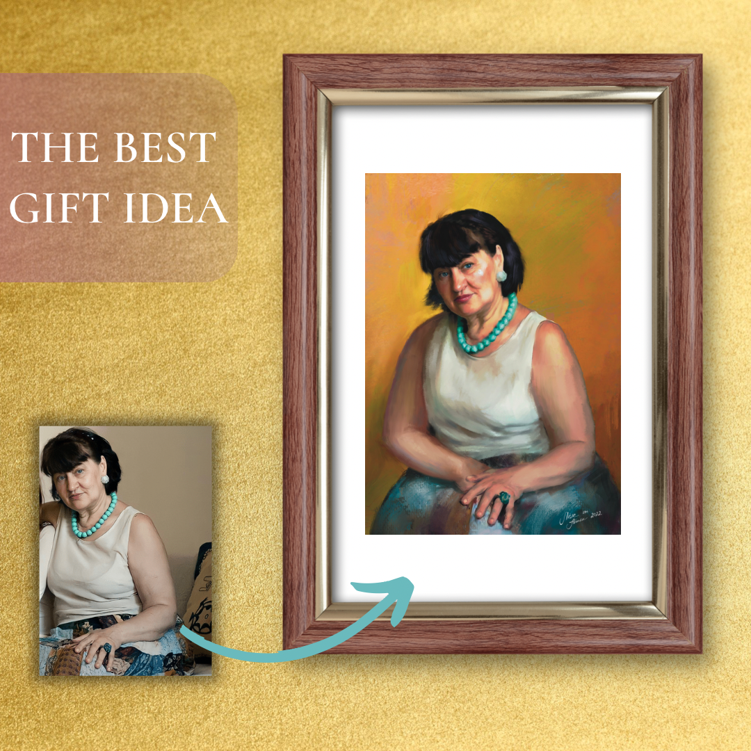 Custom Painting From Photo, Couple Portrait Painting From Ph | Inspire Uplift