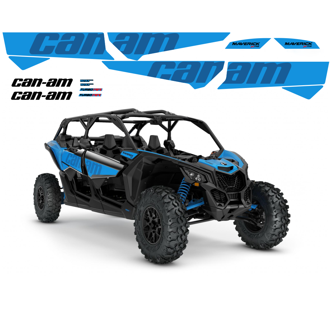 BRP CAN AM MAVERICK MAX RS XRS decal stickers kit | Inspire Uplift