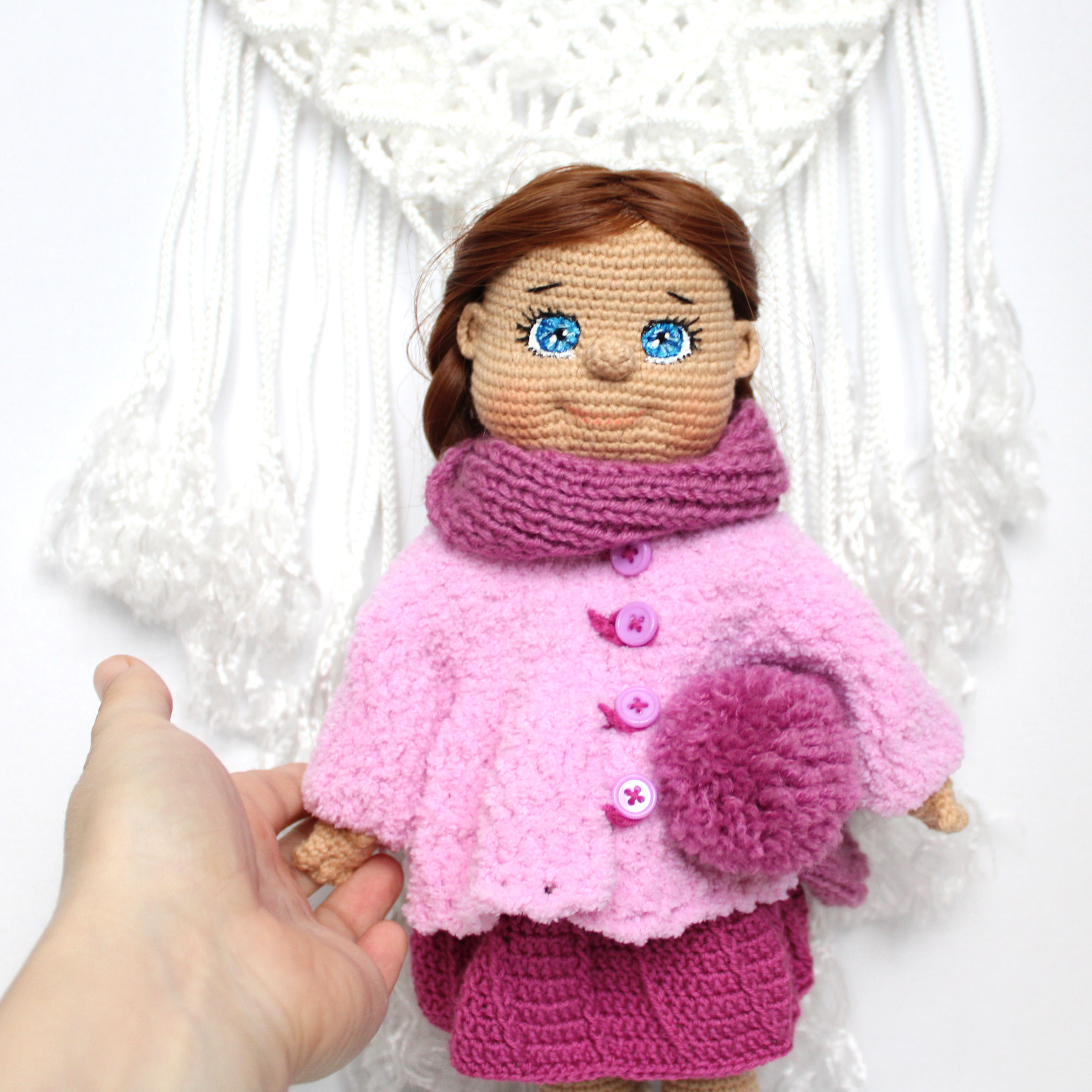 Handmade soft doll in removable clothes Personalized stuffed - Inspire ...