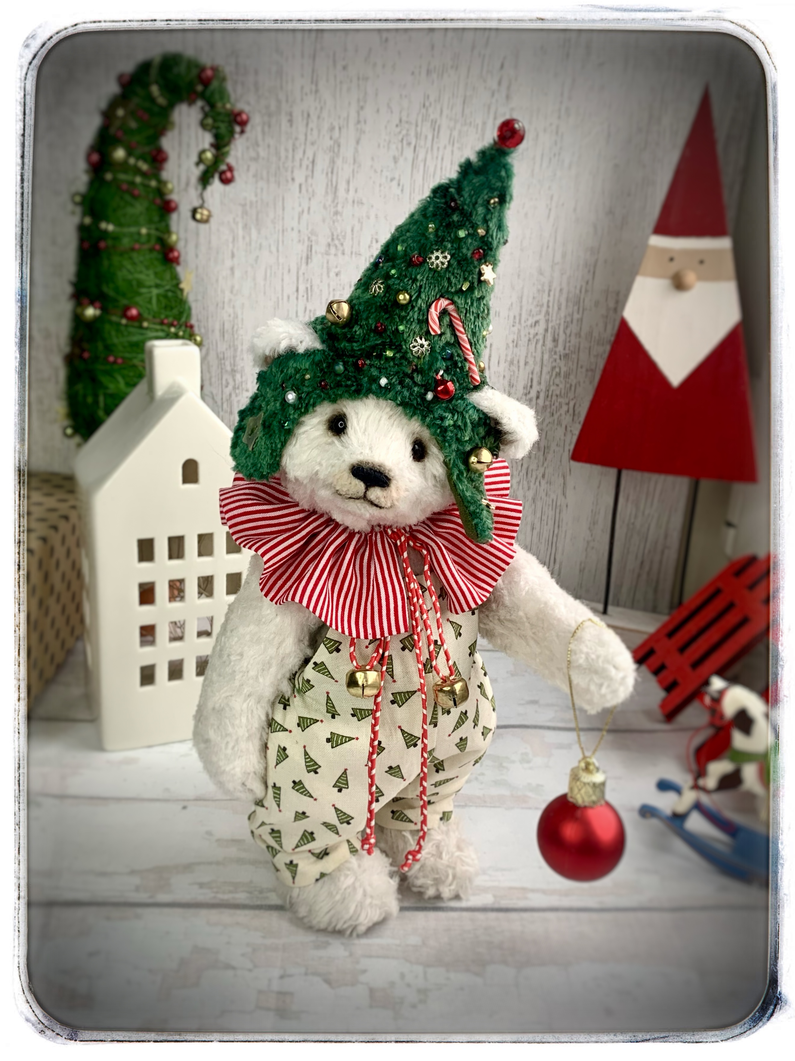 Christmas teddy bear/Christmas gift/teddy bear collection/ha | Inspire ...