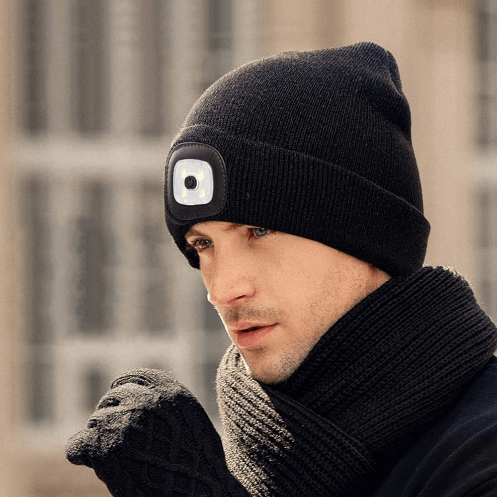 Unisex LED Headlamp Beanie Light | Inspire Uplift