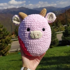 Plush cow toy, stuffed cow, strawberry cow, squishmallows to | Inspire ...