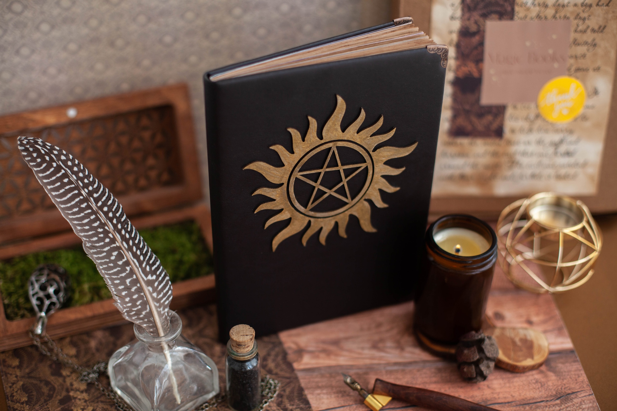 Supernatural notebooks | John Winchester's Journal | Inspire Uplift