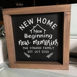 New Home Sign | Inspire Uplift