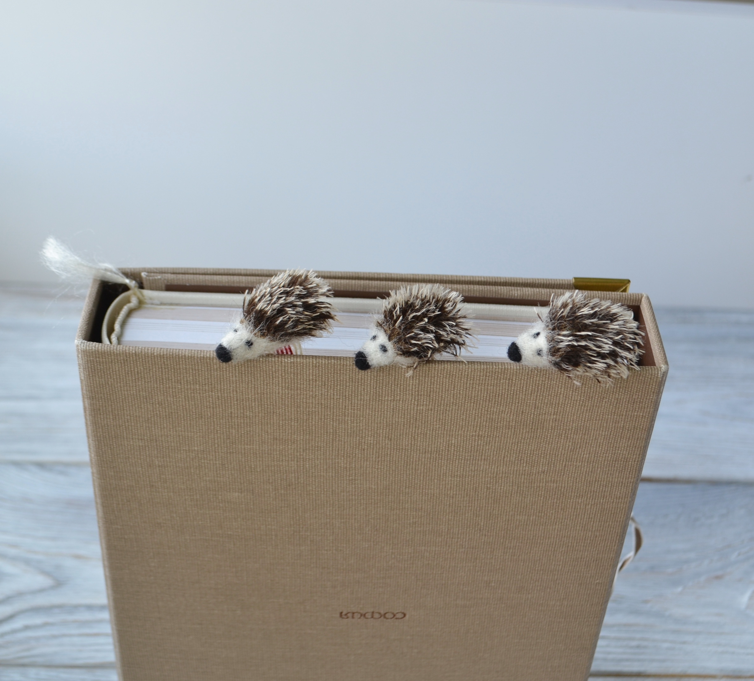 Hedgehog bookmark Handmade hedgehog wool replica Needle felt - Inspire ...
