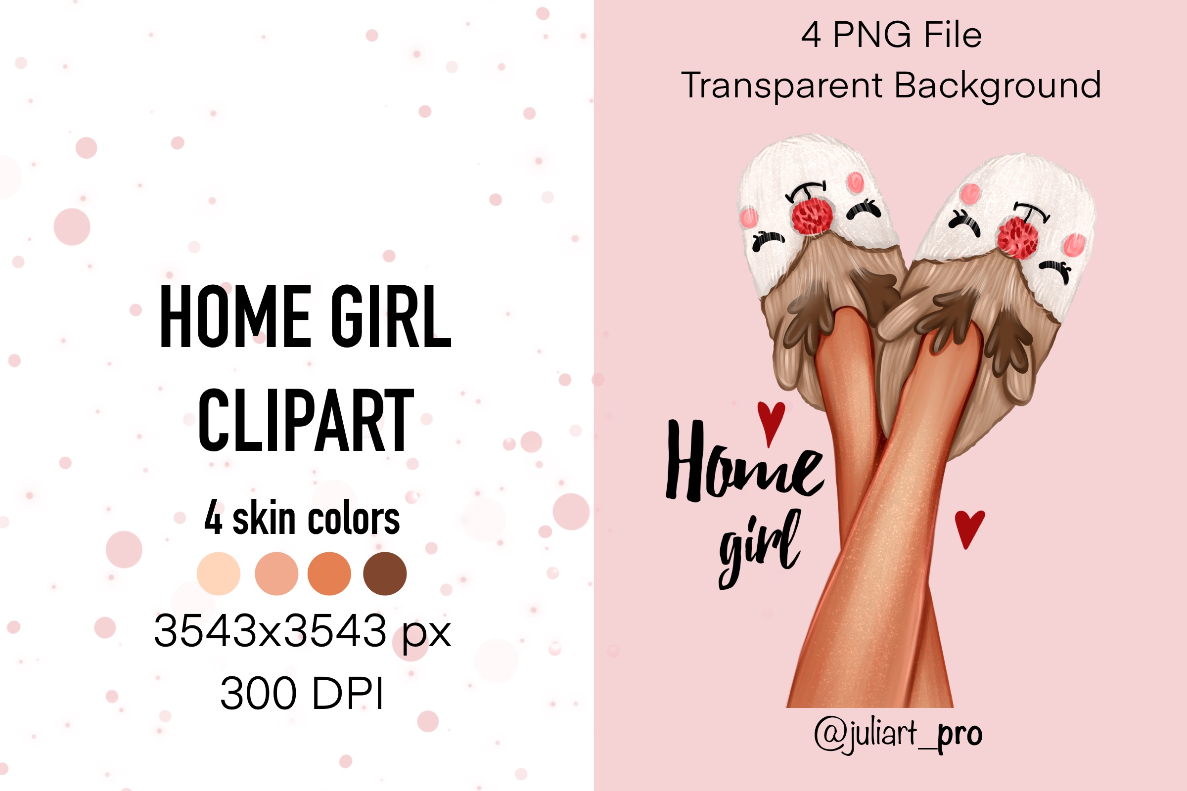 Home Girl Clipart, Winter Girl Legs | Inspire Uplift