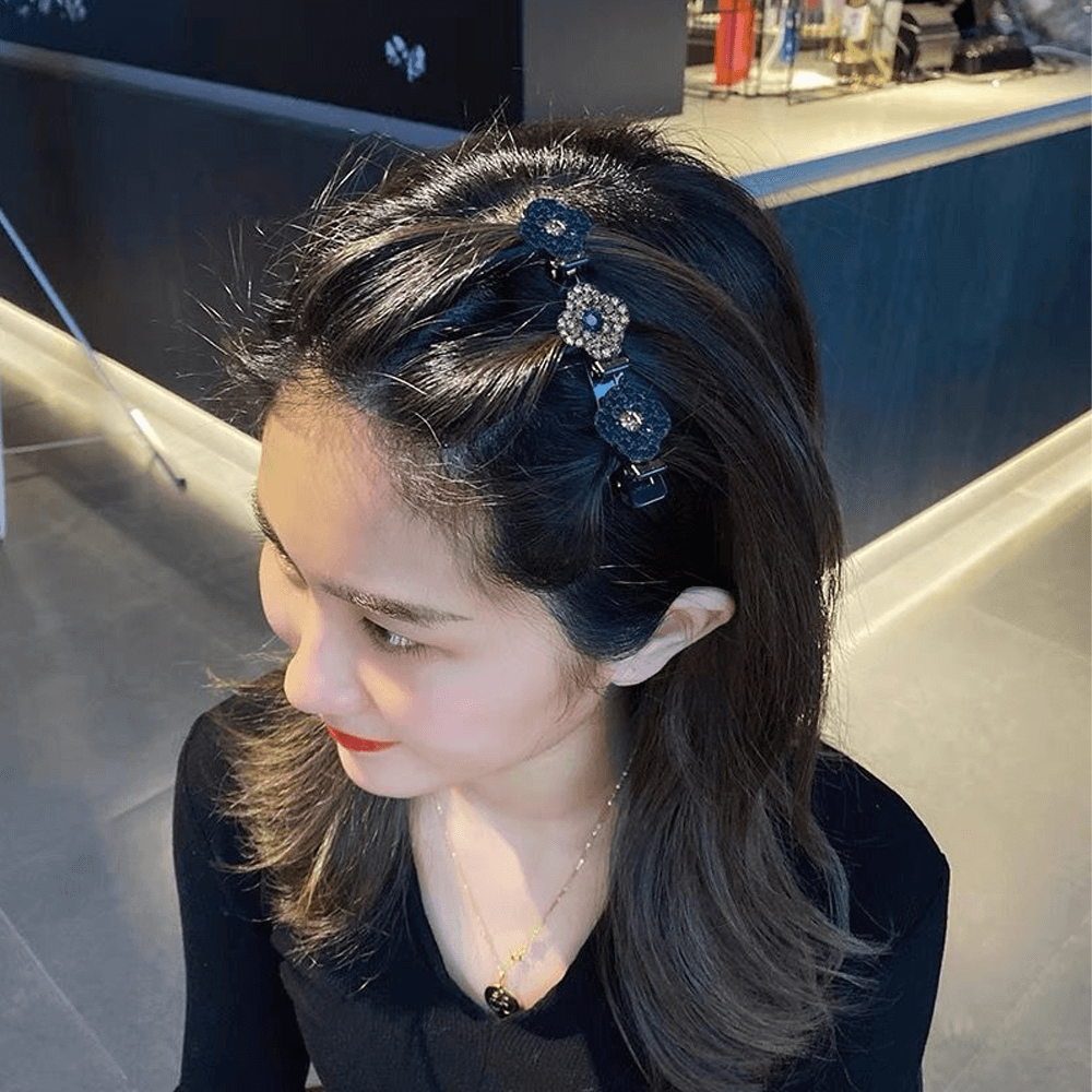 Elegant Hair Styles Stone Braided Hair Clip | Inspire Uplift
