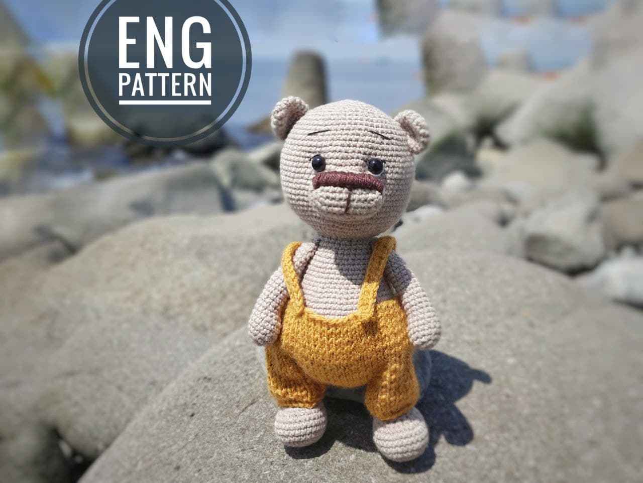 Amigurumi bear crochet pattern. Tutorial teddy bear crochet | Inspire ...