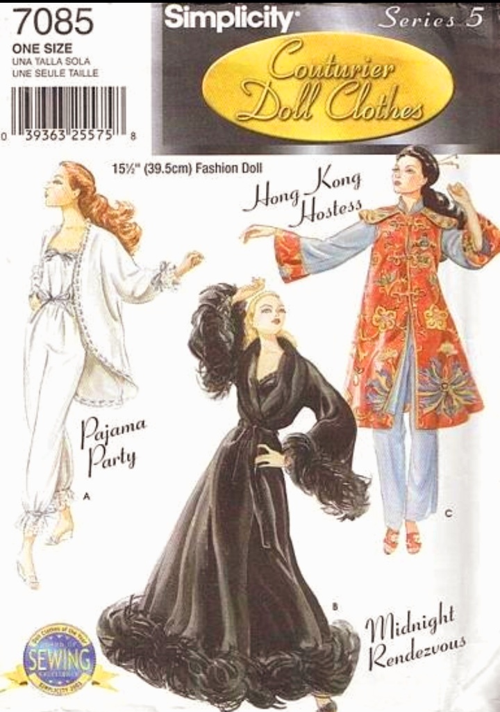 PDF Copy of the Original Vintage Simplicity 7085 Clothing Pa | Inspire ...