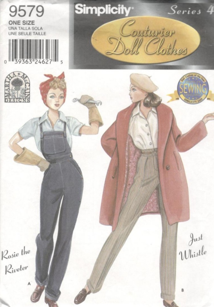 PDF Copy of the Original Vintage Simplicity 9579 Clothing Pa | Inspire ...