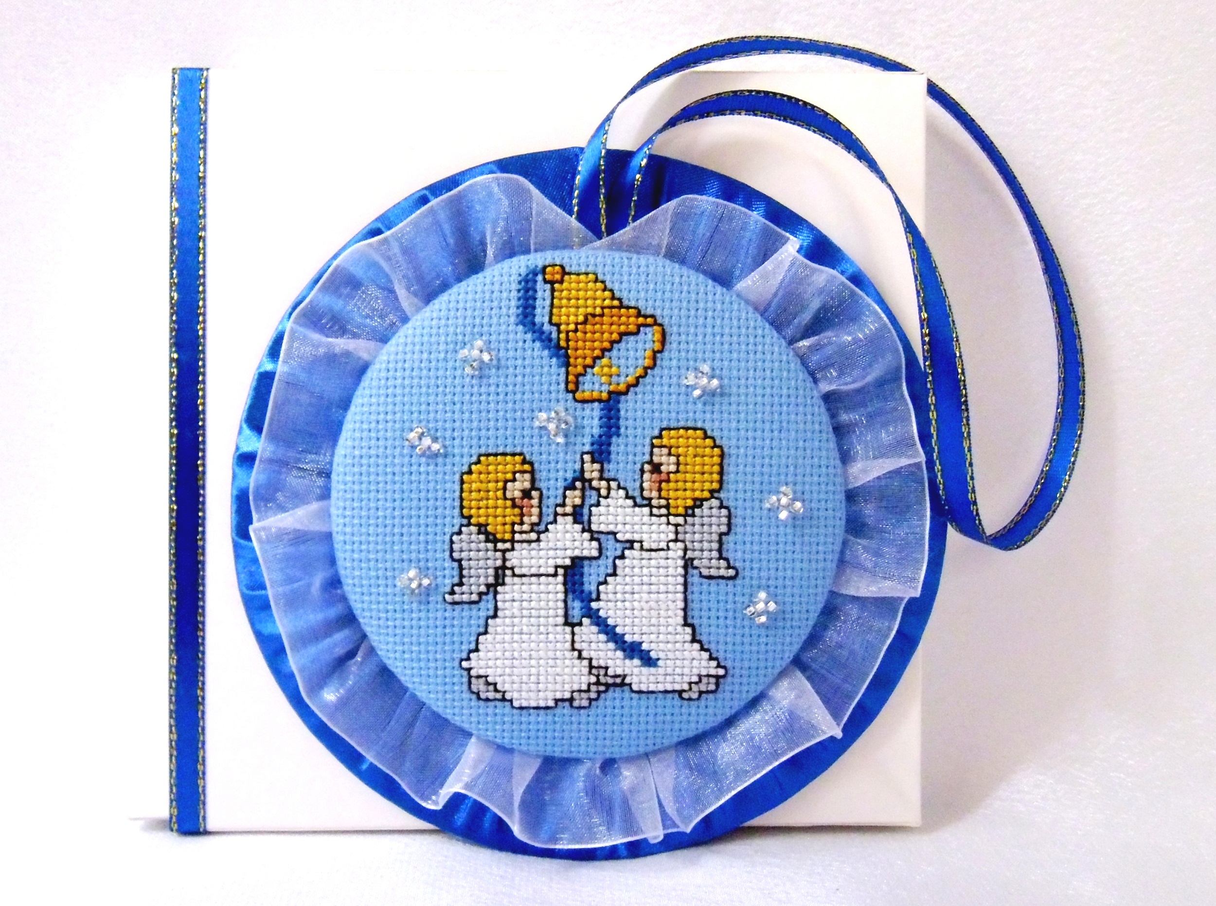 Christmas baby angel ornament. Tree decoration toy. Winter h - Inspire ...