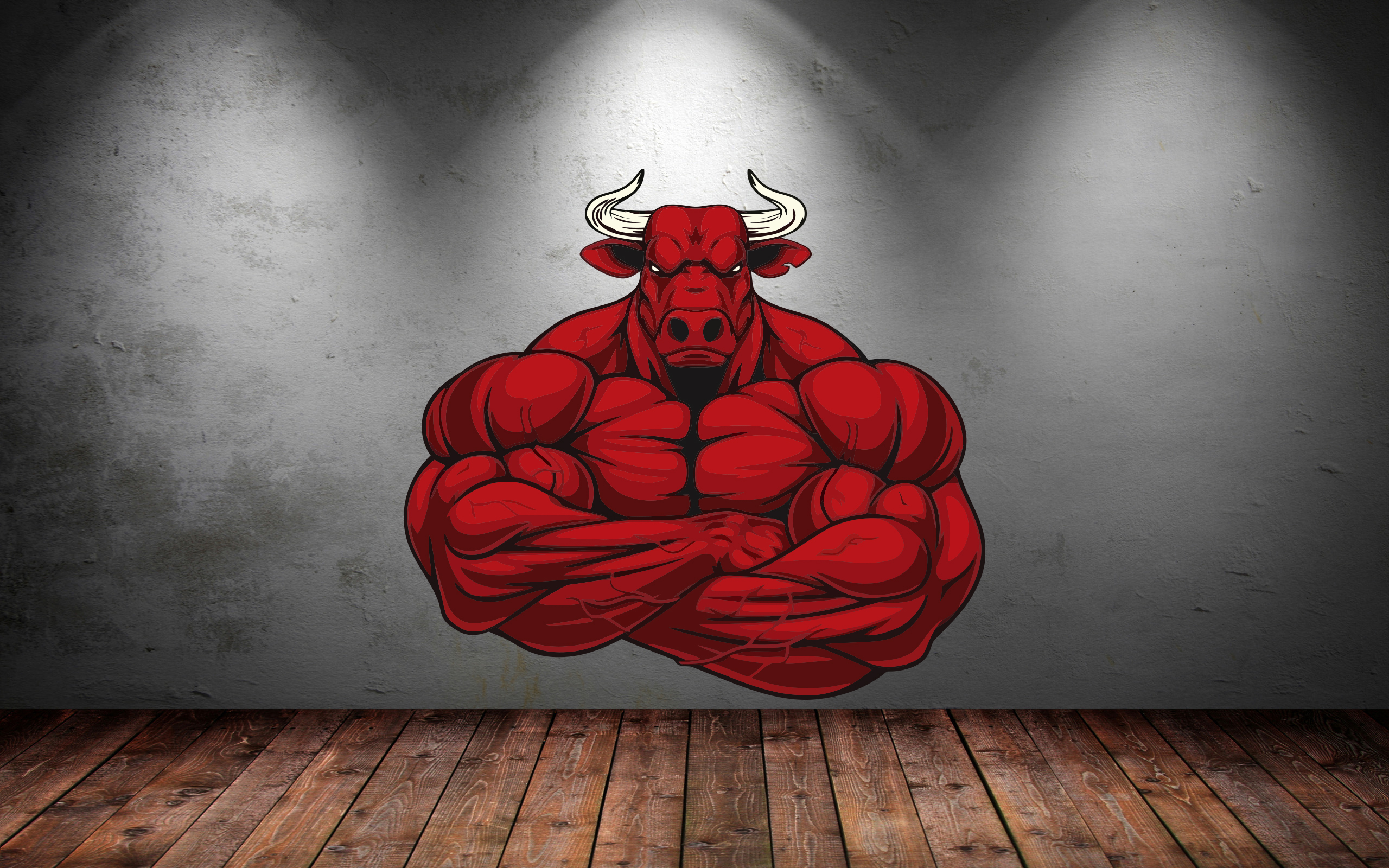 Red Bull Sticker Bodybuilder Gym Coach Sport Muscles Crossfi | Inspire ...