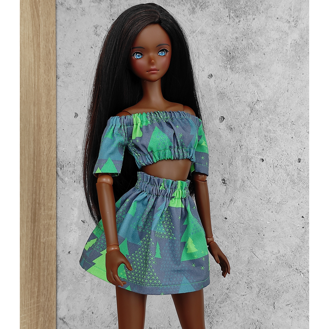 Christmas Party Outfit 1 - Holiday Outfit for Smart Doll | Inspire Uplift