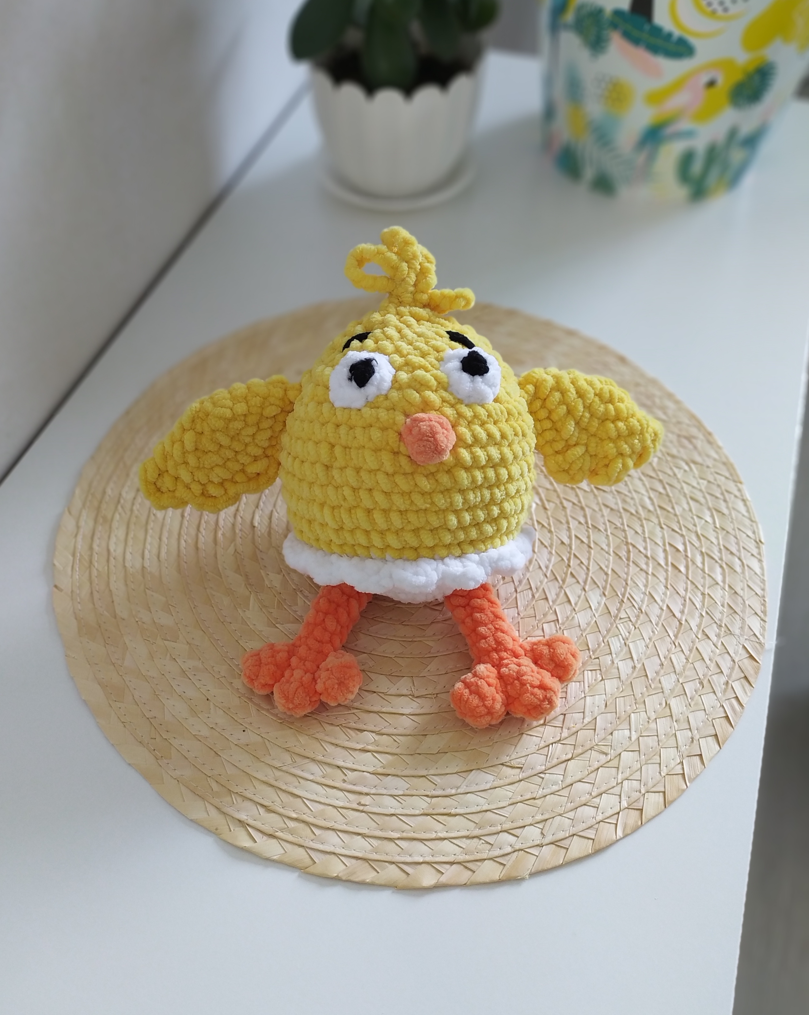 Plush chicken toy, plush chick, toy for kids, birthday gift, | Inspire ...