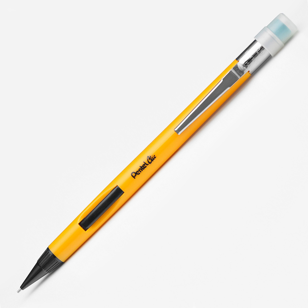 PENTEL PD345G YELLOW QUICKER CLICKER 0.5MM AUTOMATIC MECHANI | Inspire ...