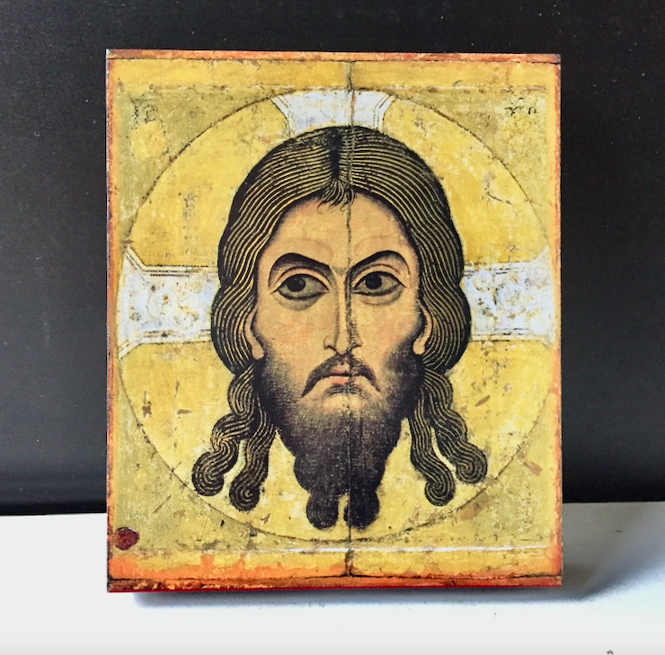 The Savior Not Made by Hands | High quality serigraph icon o | Inspire ...