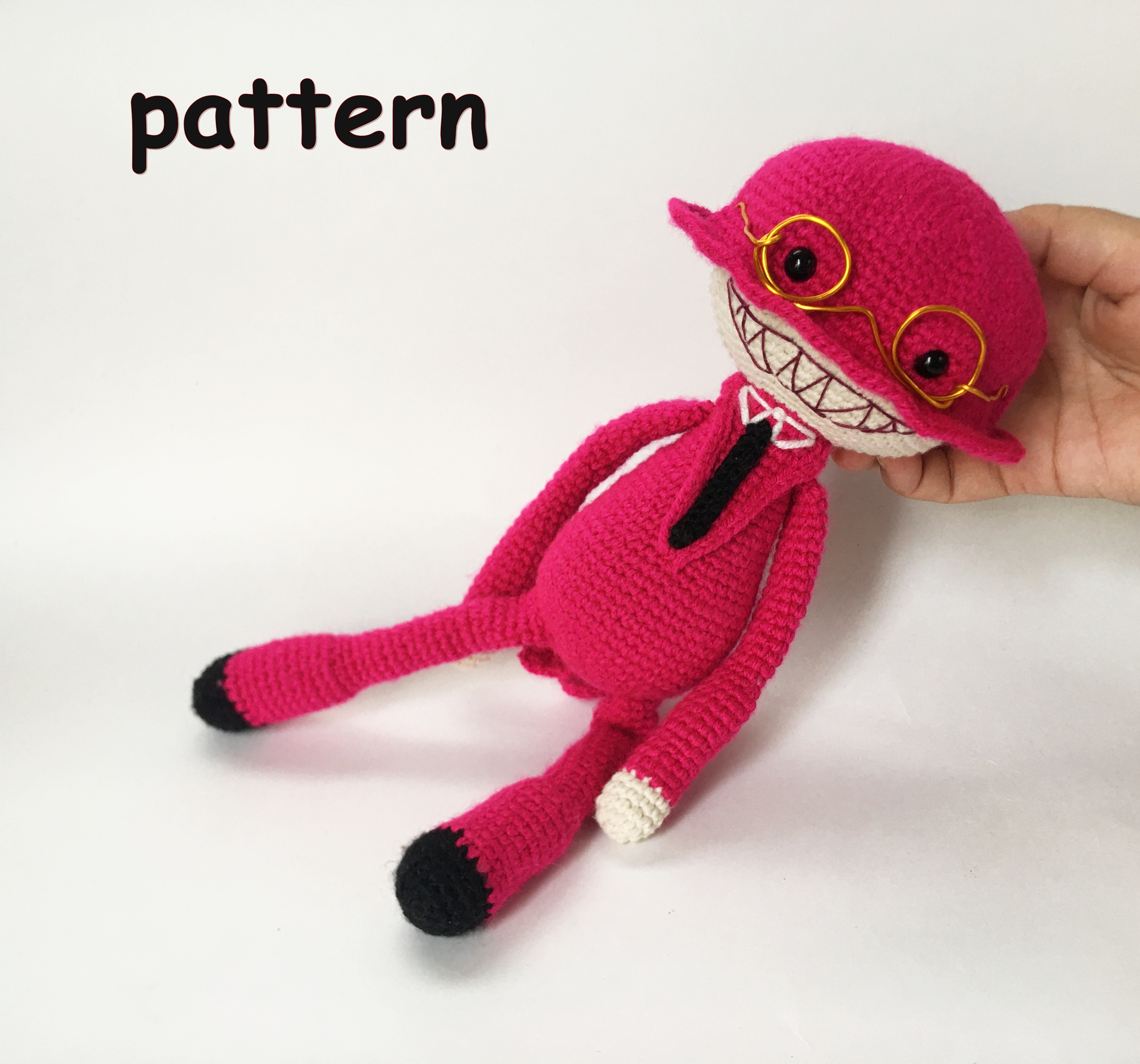 Crooked man PDF crochet pattern, horror doll, amigurumi croc - Inspire ...
