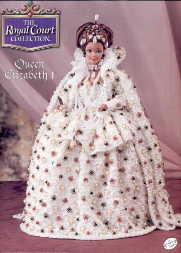 PDF Copy of the Pattern Knitted Dress of Queen Elizabeth for | Inspire ...