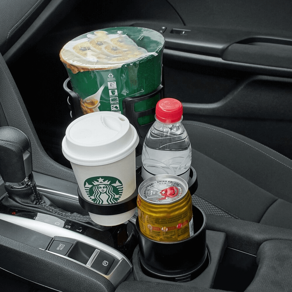4 Cups 360 Rotation Adjustable Car Holder | Inspire Uplift