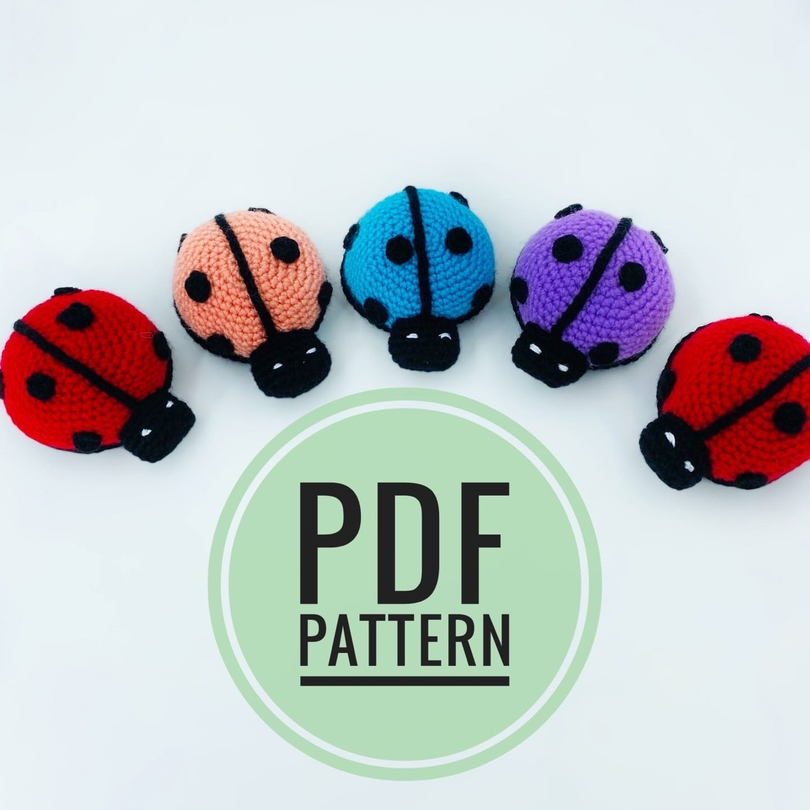 Ladybug crochet pattern | Inspire Uplift