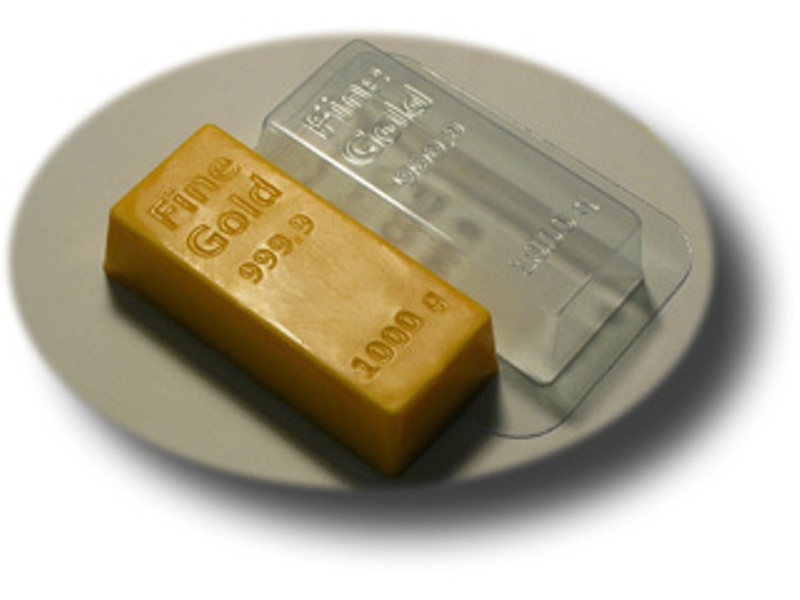 Gold bar - plastic mold | Inspire Uplift