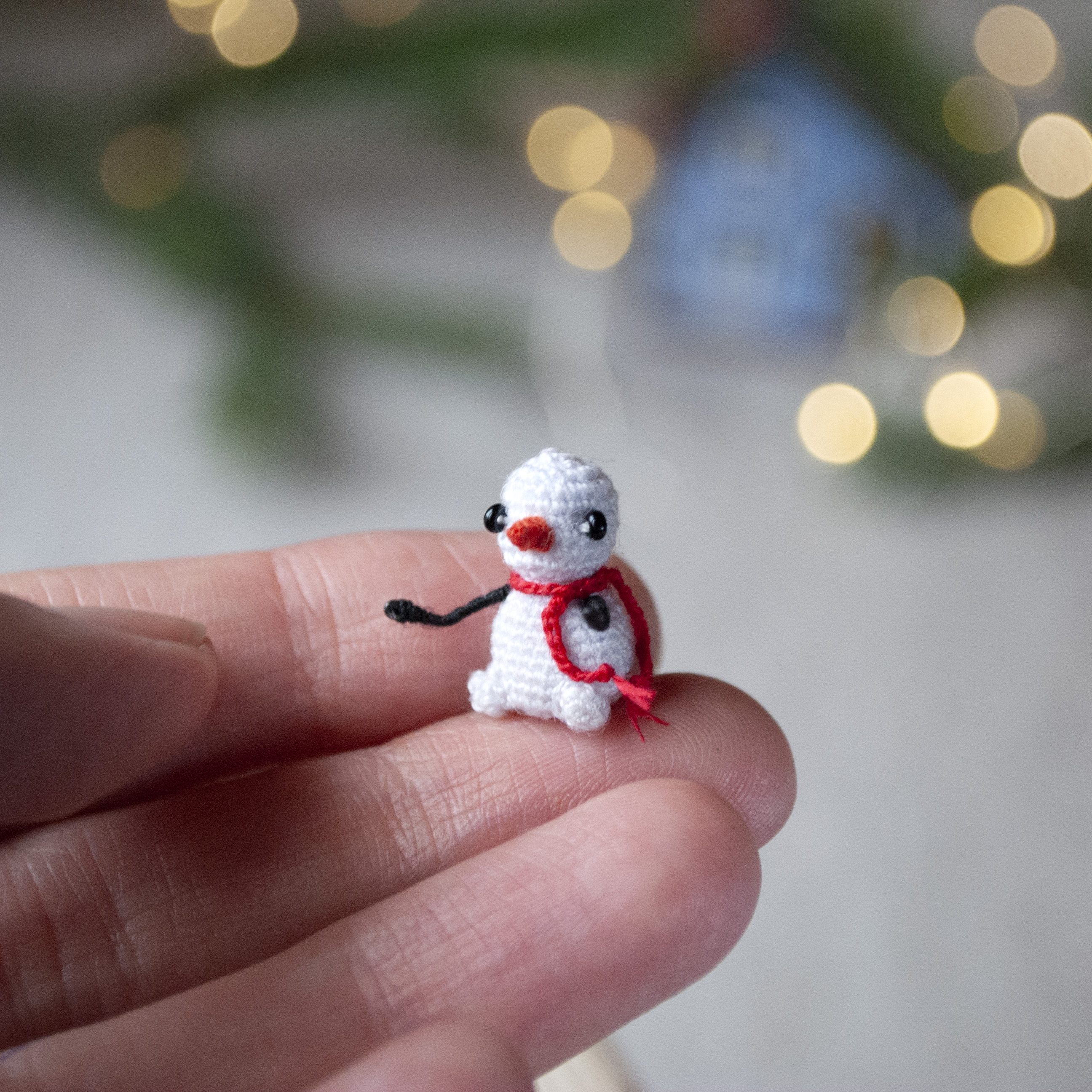 Christmas tiny Snowman handmade miniature, Baby Snowman croc | Inspire ...