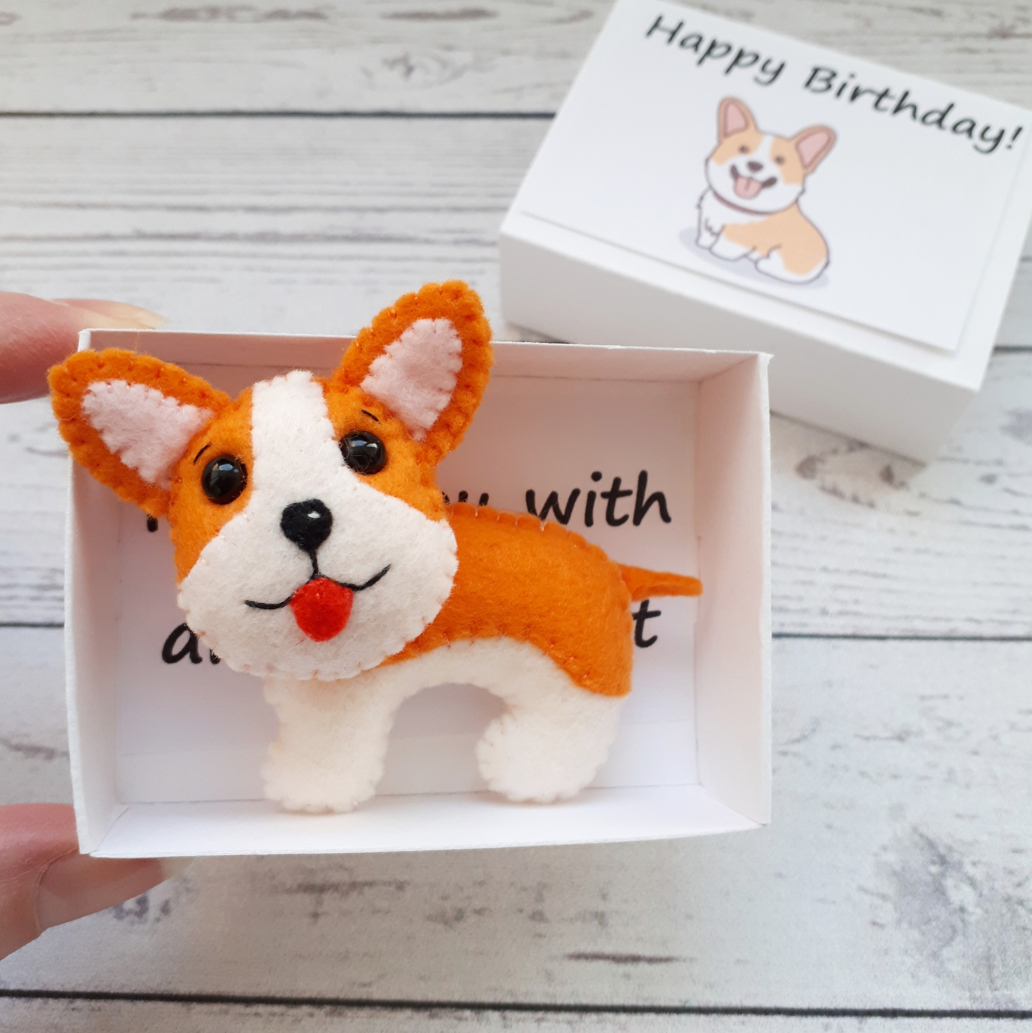 Corgi gifts, Corgi lover gift, Corgi plush, Pocket hug, Pun | Inspire ...