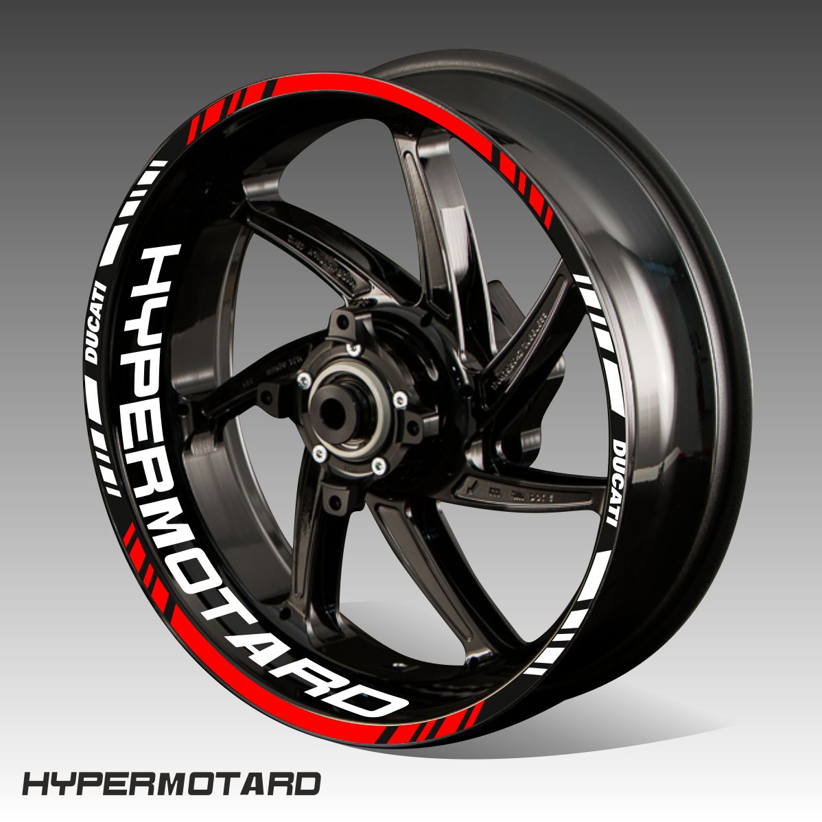 Rim Ducati Hypermotard stickers rim tape motor stickers Duca | Inspire ...