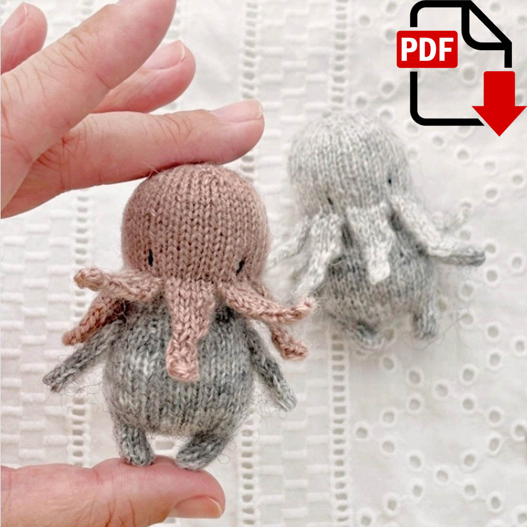 Cute octopus knitting pattern Amigurumi cthulhu pattern. Eng | Inspire ...