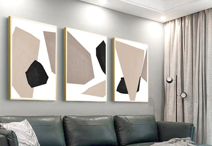 Abstract Large Art Set Of 3 Prints Digital Download Abstract - Inspire ...