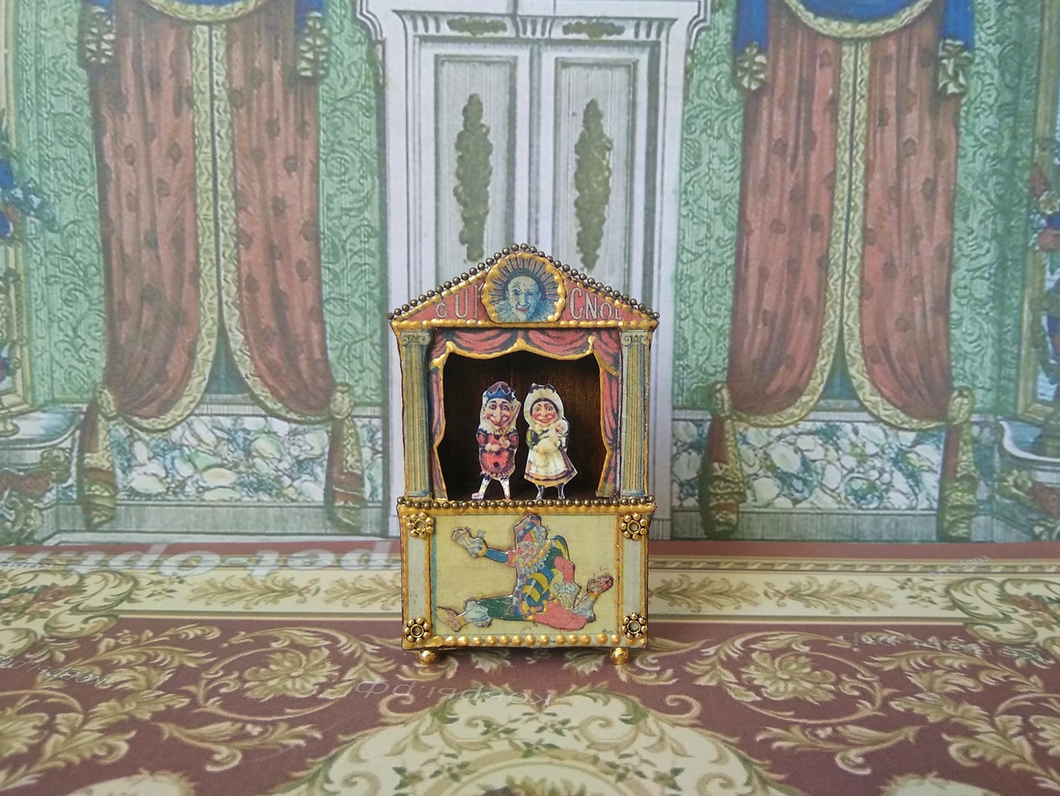 Puppet show. Paper theater. Dollhouse miniature - Inspire Uplift
