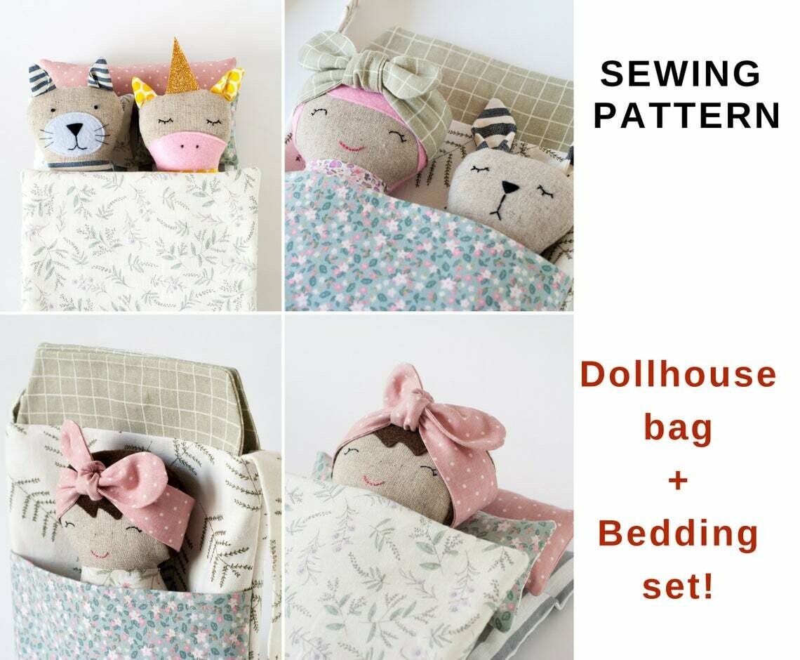 Dollhouse bag. Sewing pattern PDF | Inspire Uplift
