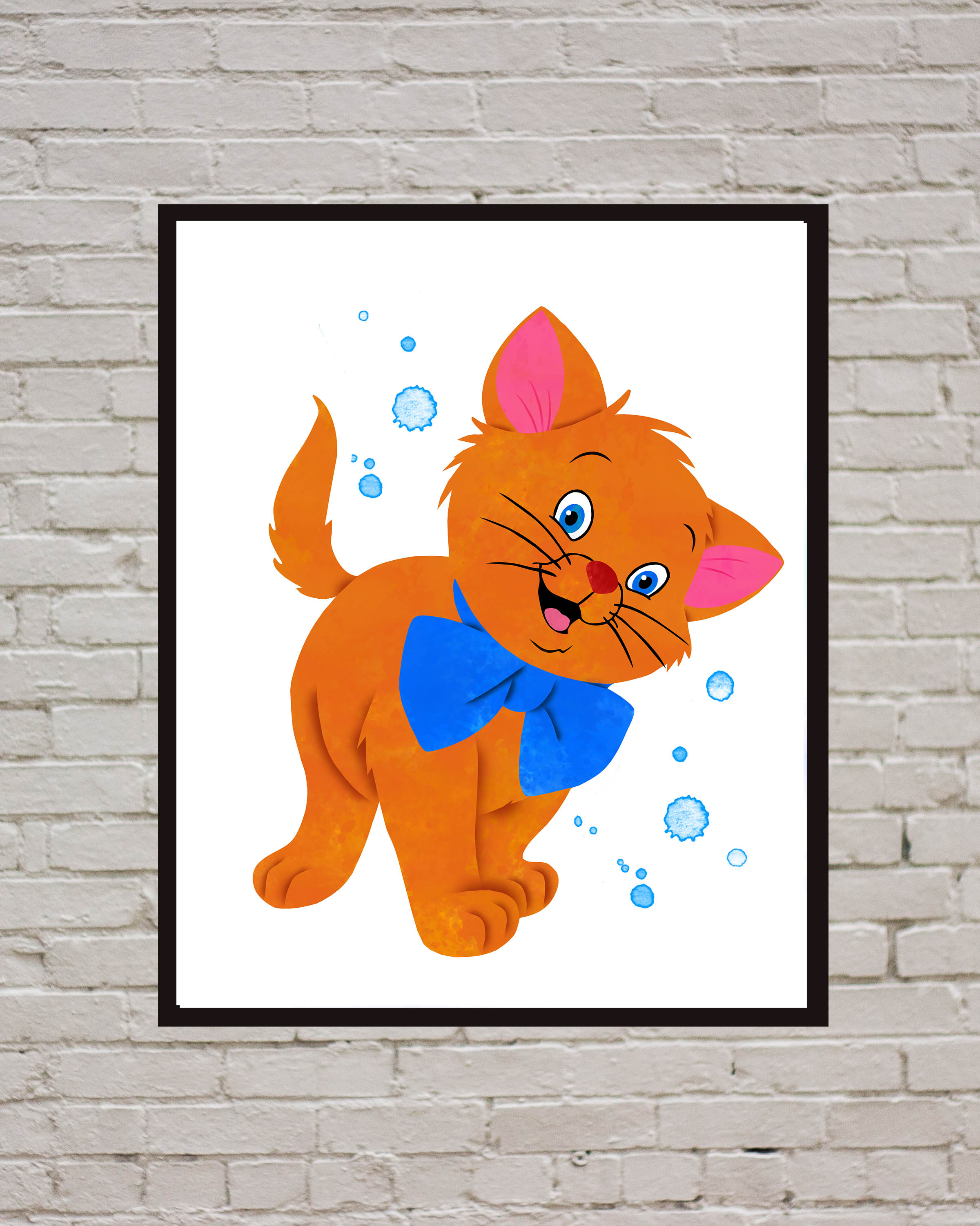 The AristoCats Toulouse Disney Art Print Digital Files nurse | Inspire ...