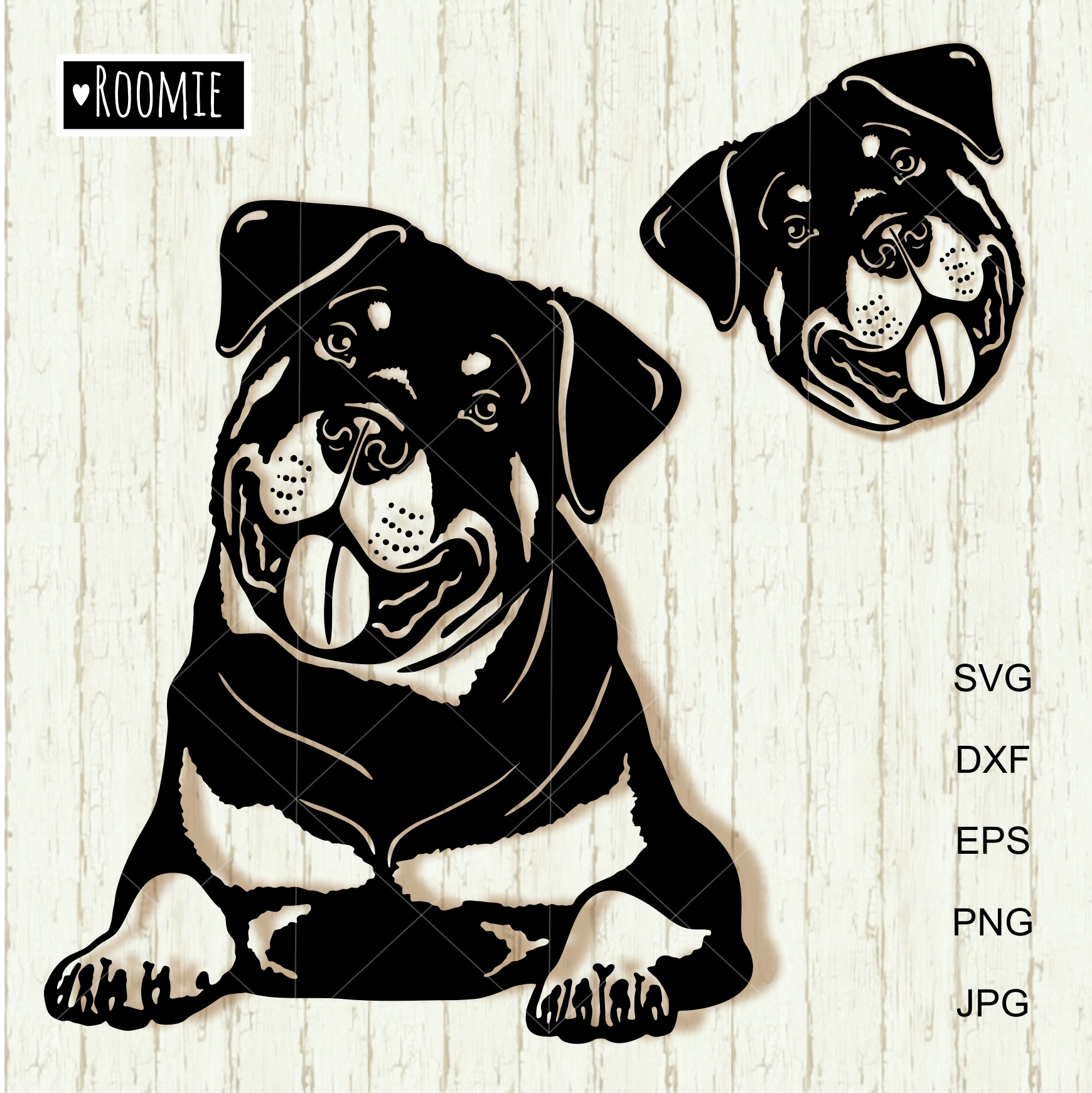 Rottweiler Puppy Clipart